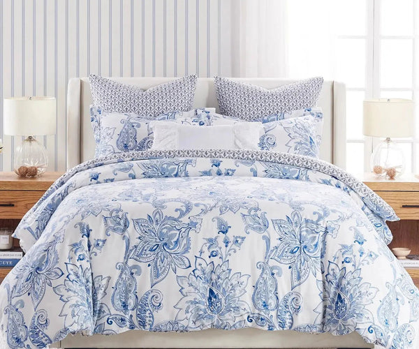 Blue & White Bedding | Coastal Bedding | Quahog Bay Bedding