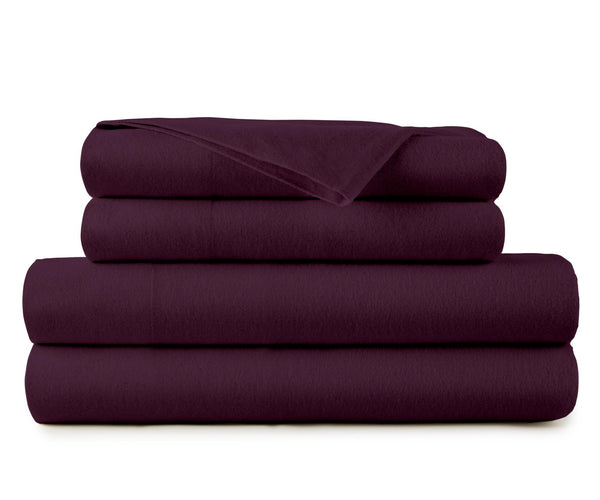Organic Flannel Sheet Set - 100% Organic Cotton - Sheet Sets | Quahog ...